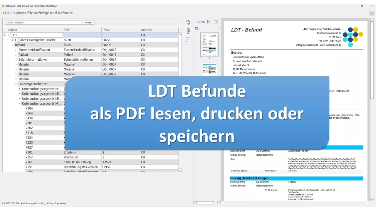 JPC ENGINEERING SOLUTIONS – LDT Explorer