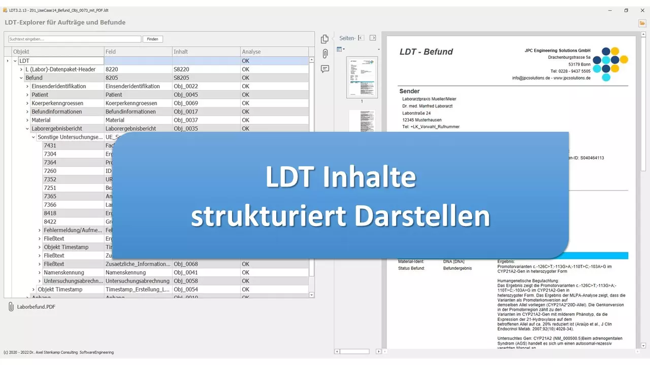 JPC ENGINEERING SOLUTIONS – LDT Explorer