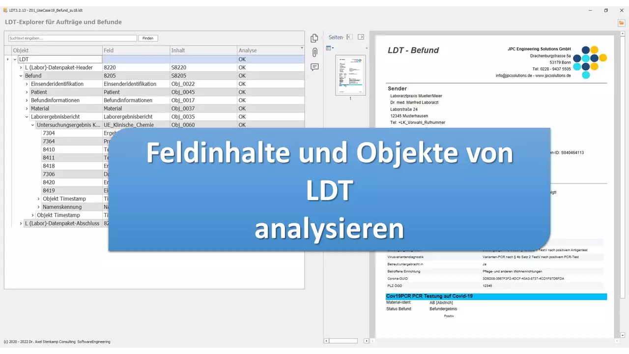 JPC ENGINEERING SOLUTIONS – LDT Explorer